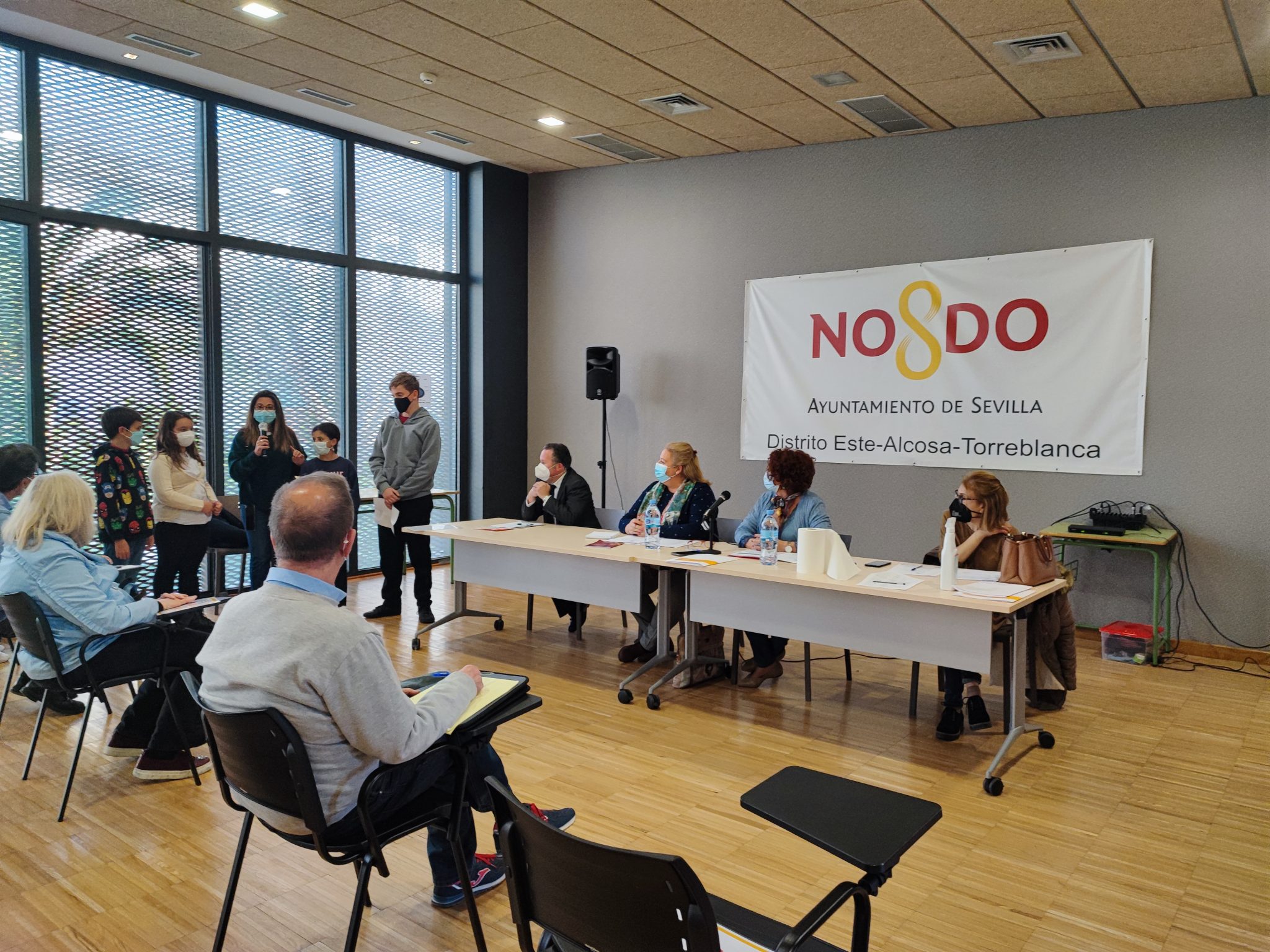 ASEM asiste a reunión del Distrito Este-Alcosa-Torreblanca - EM SEVILLA